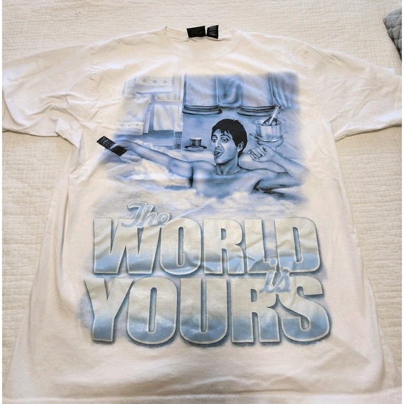 Scarface | Shirts | Scarface Big Tony Montana The World Is Yours Tshirt ...
